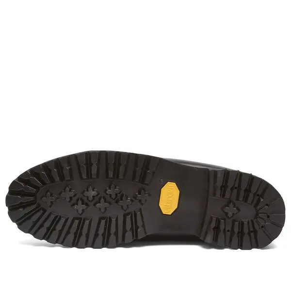 Timberland 3-Eye Mule In Leather - Black Full Grain | Editorialist